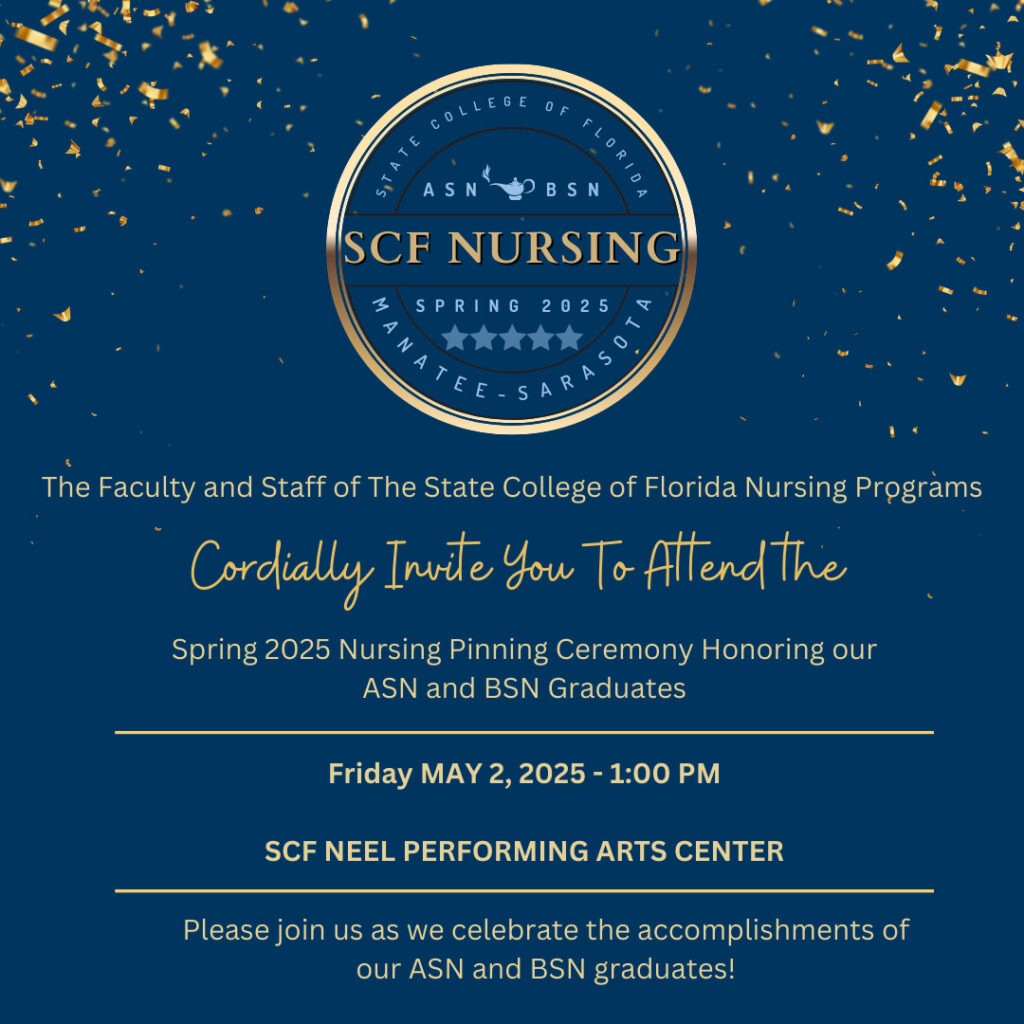 SCF Nursing Pinning Ceremony | State College of Florida, Manatee - Sarasota