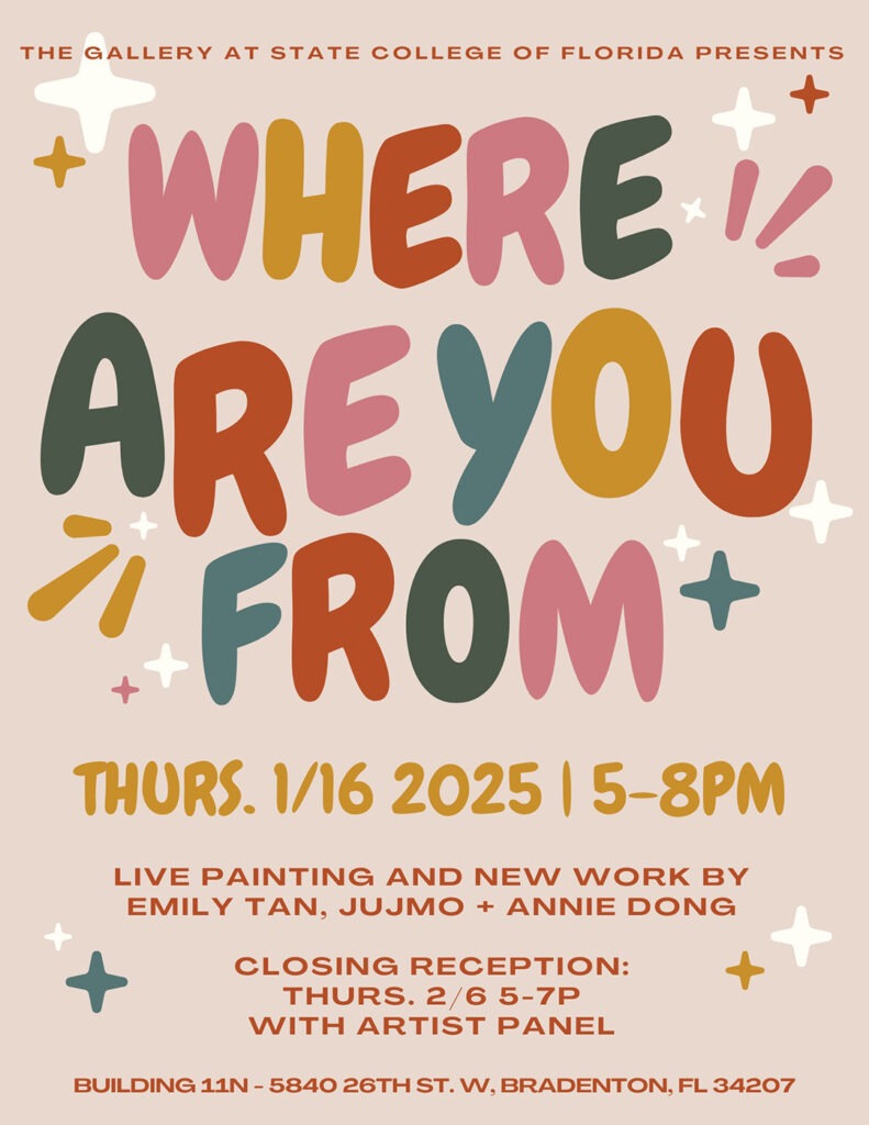 Opening Reception: The Gallery at SCF Presents "Where Are You From ...