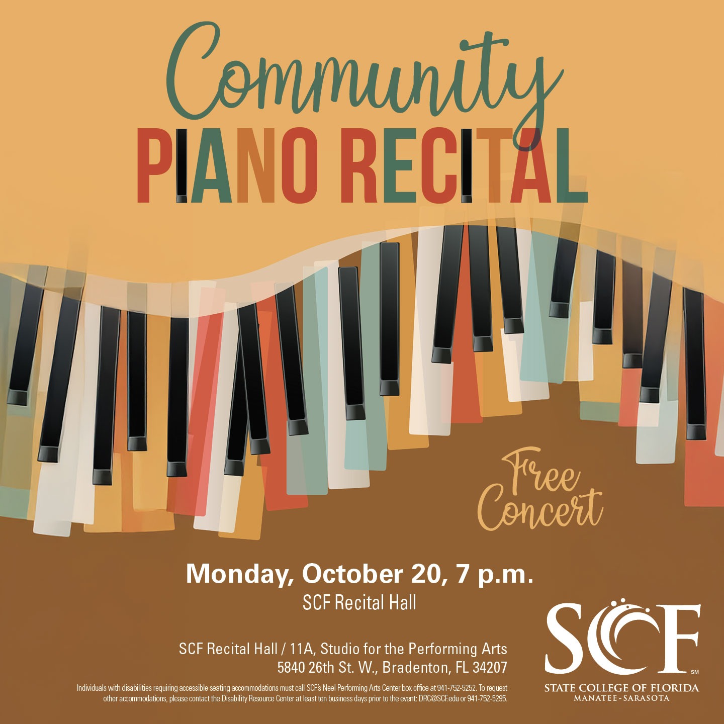 Events Calendar | State College of Florida, Manatee - Sarasota