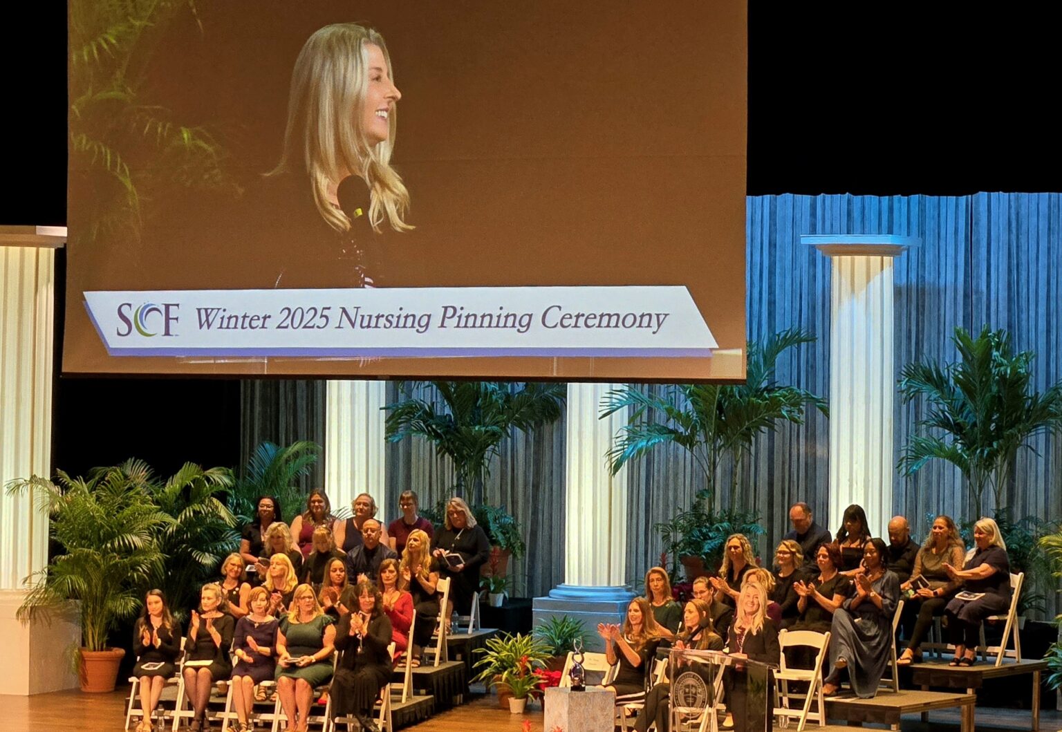 SCF Holds Winter 2025 Nursing Pinning Ceremony | State College of Florida, Manatee - Sarasota